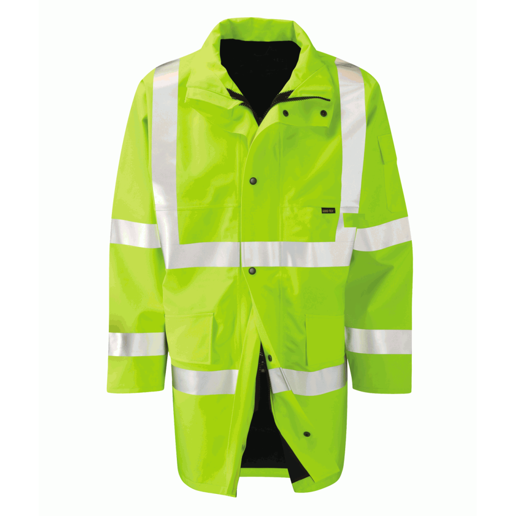 Hi Vis PULSAR Rail Spec Padded Bomber Jacket – PR496-ST – Sheildtek PPE